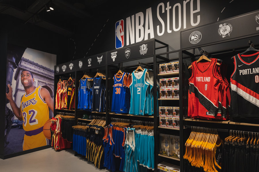 NBA and Fanatics open first NBA Store in Paris - Agilité